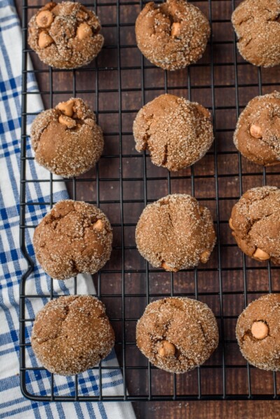 Butterscotch Molasses Pudding Cookies - Crazy for Crust