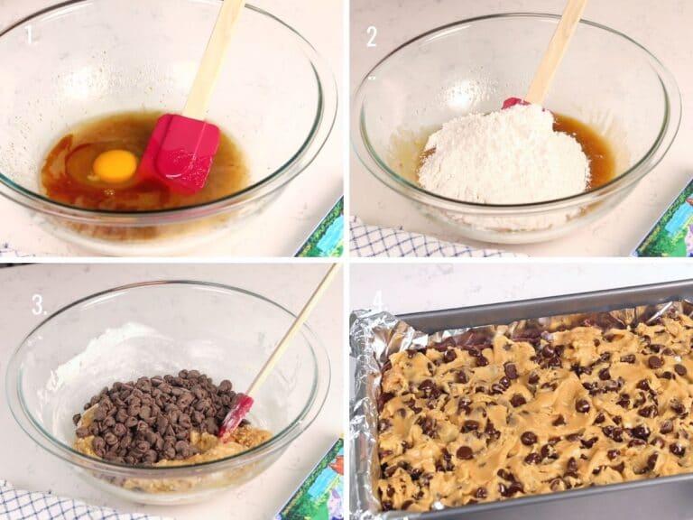 Chocolate Chip Brookie Recipe - Crazy for Crust