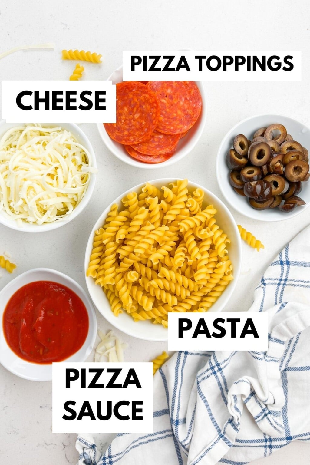 Pizza Pasta Recipe 30 minute meal - Crazy for Crust