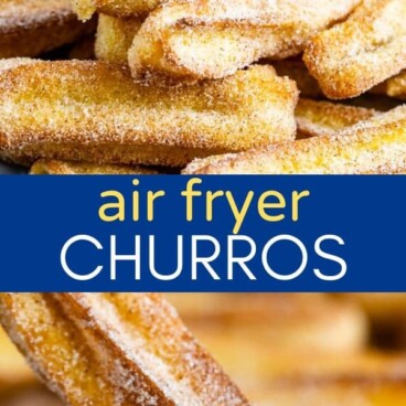 Easy Air Fryer Churros Recipe (with video) - Crazy for Crust