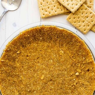 Graham Cracker Crust Recipe {for baked pies or no bake pies}