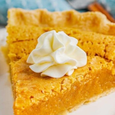 Peanut Butter Pie Recipe (Chess Pie) - Crazy for Crust