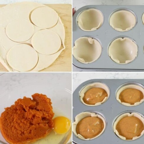 Easiest Mini Pumpkin Pies EVER - Crazy for Crust