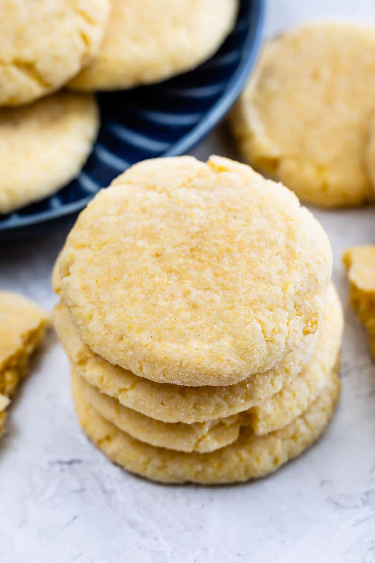 Soft Cornmeal Cookies Recipe - Crazy for Crust