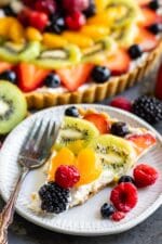Fruit Tart Recipe (No Bake) - Crazy for Crust