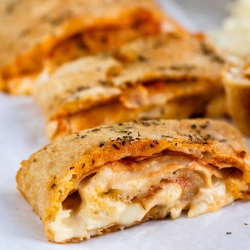 Easy Turkey Cheese Stromboli Recipe - Crazy for Crust