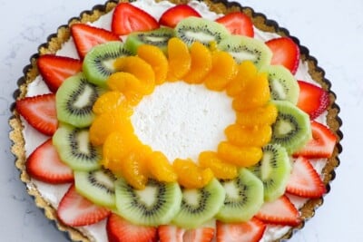 Fruit Tart Recipe (No Bake) - Crazy for Crust