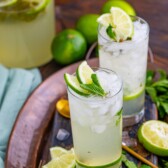 Easy Pitcher Mojito Party Punch Recipe - Crazy for Crust