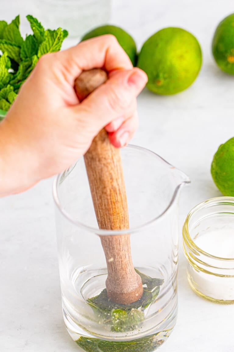 How to make a Mojito for a crowd - Crazy for Crust