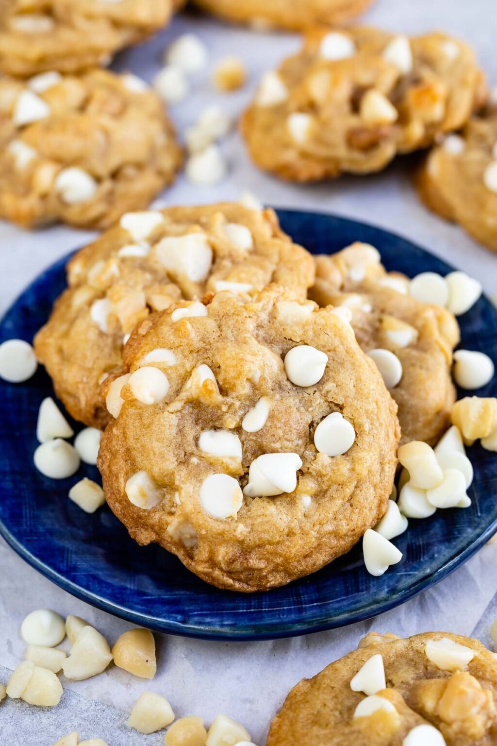 White Chocolate Macadamia Nut Cookies Recipe | Crazy for Crust