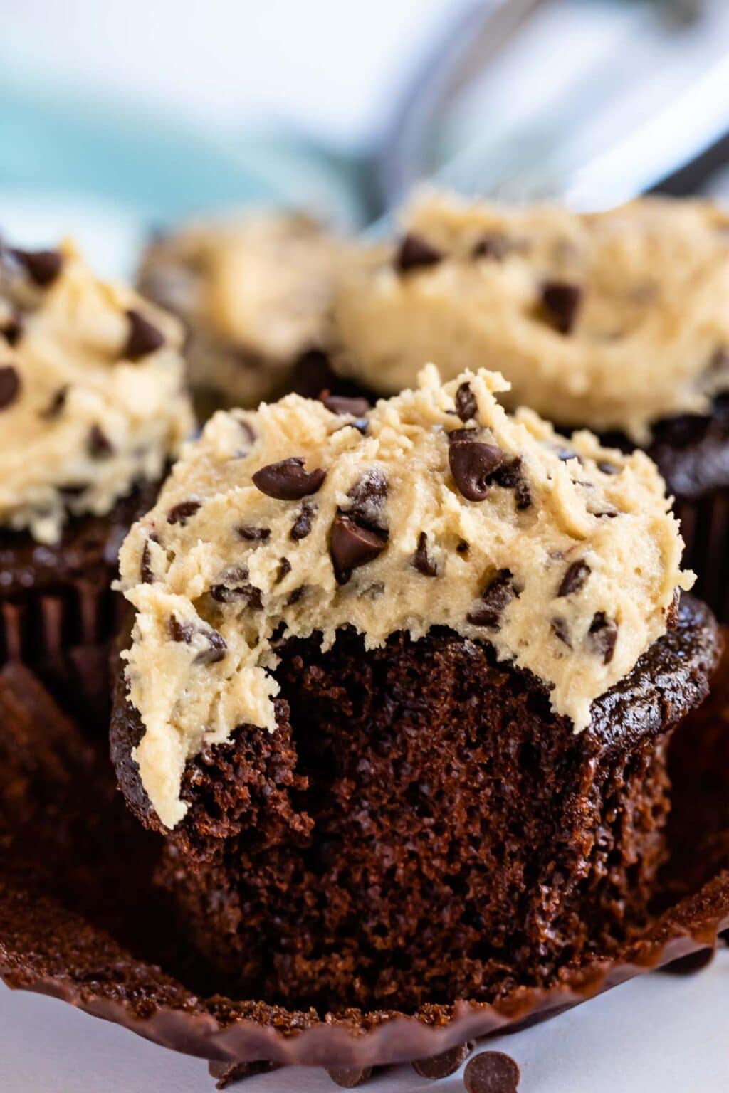 Cookie Dough Cupcakes - Crazy for Crust