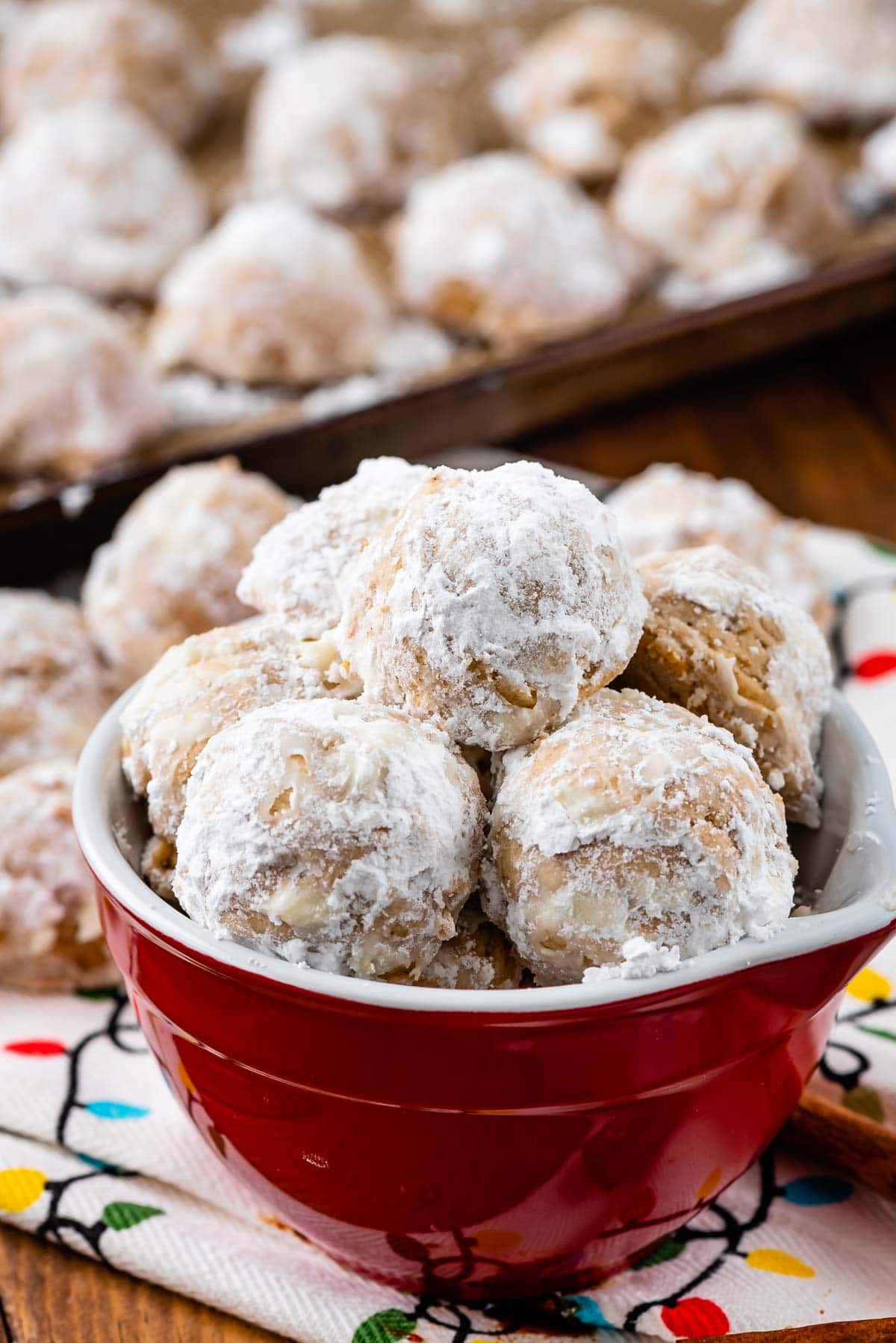 Gingerbread Snowballs - Crazy for Crust