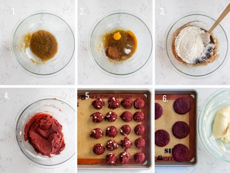 Red Velvet Cookies 2 Ways - Crazy for Crust