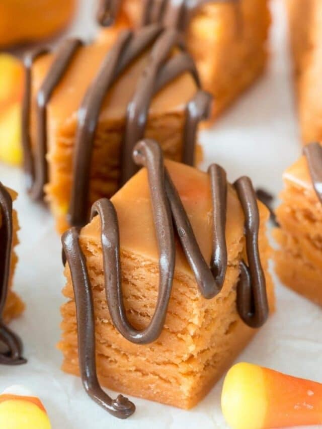 Butterfinger Fudge - Crazy for Crust