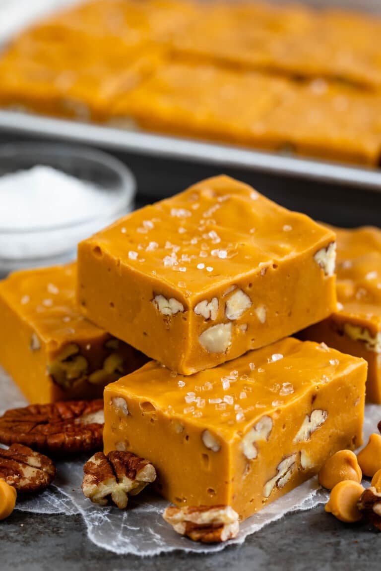 Salted Butterscotch Fudge - Crazy for Crust