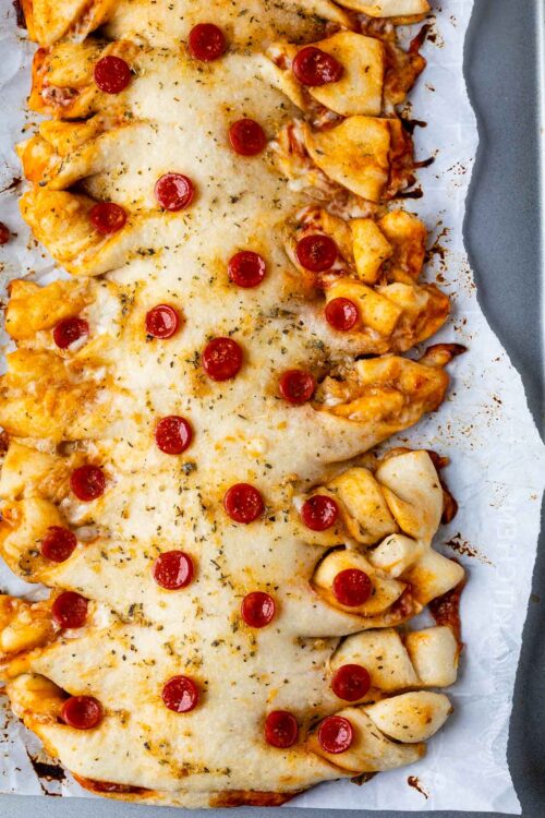 Pull Apart Twisted Pizza - Crazy for Crust