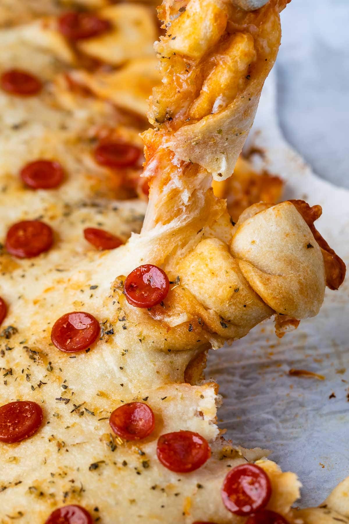 Easy Pull Apart Pizza Bread - Crazy for Crust