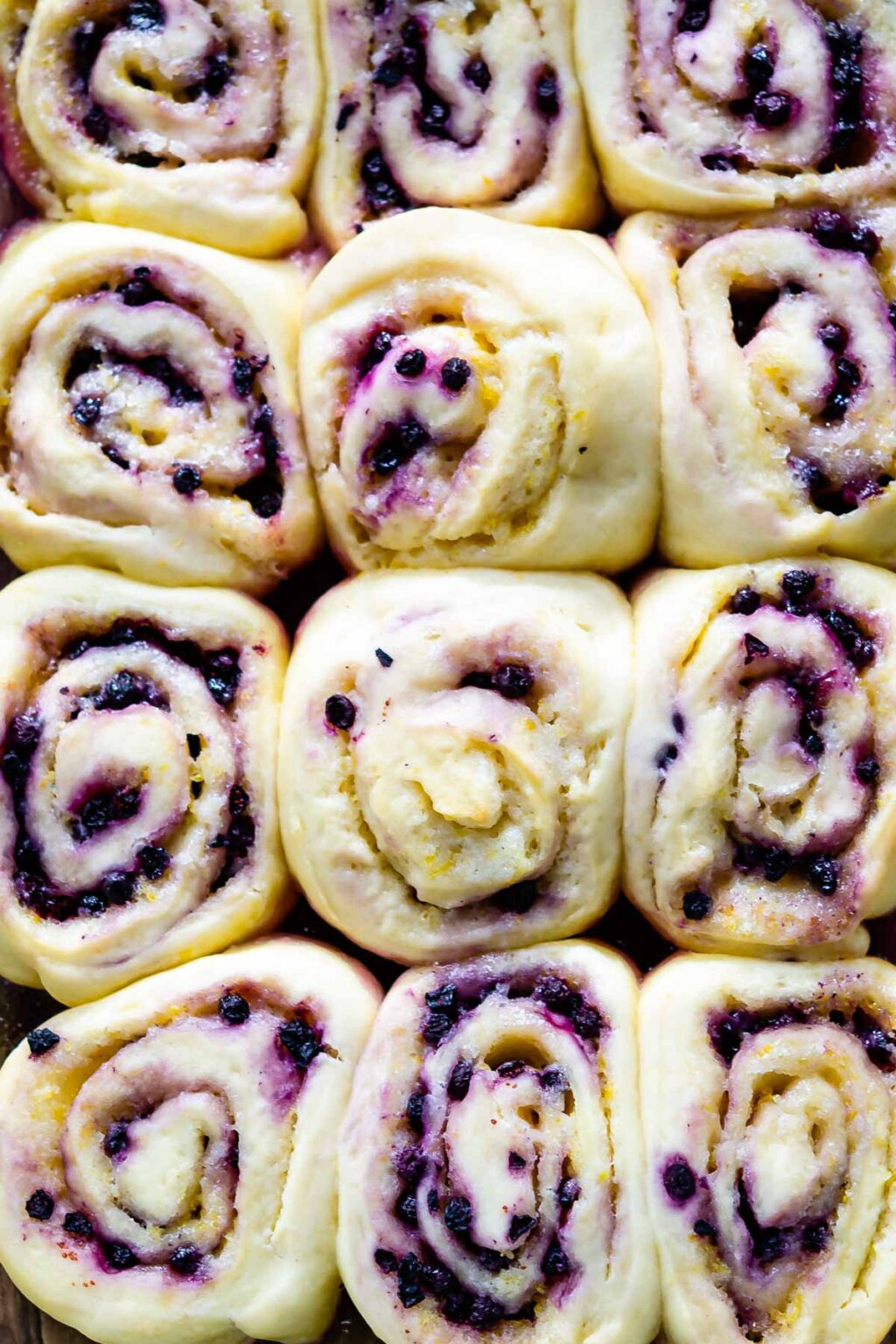 Lemon Blueberry Sweet Rolls - Crazy for Crust