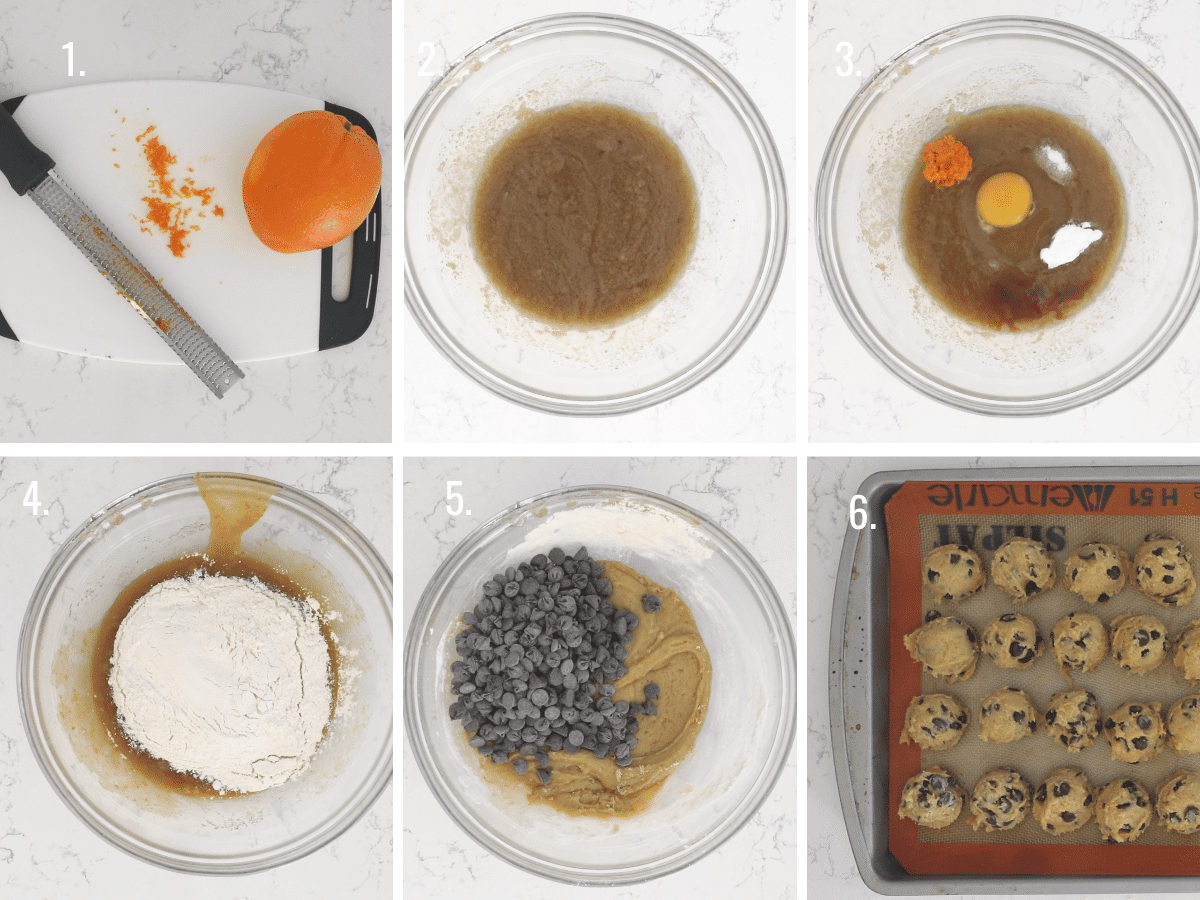 Chocolate Chip Orange Cookies - Crazy for Crust