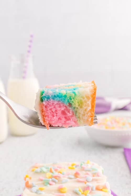 Tie Dye Cake (Easter Cake) - Crazy for Crust