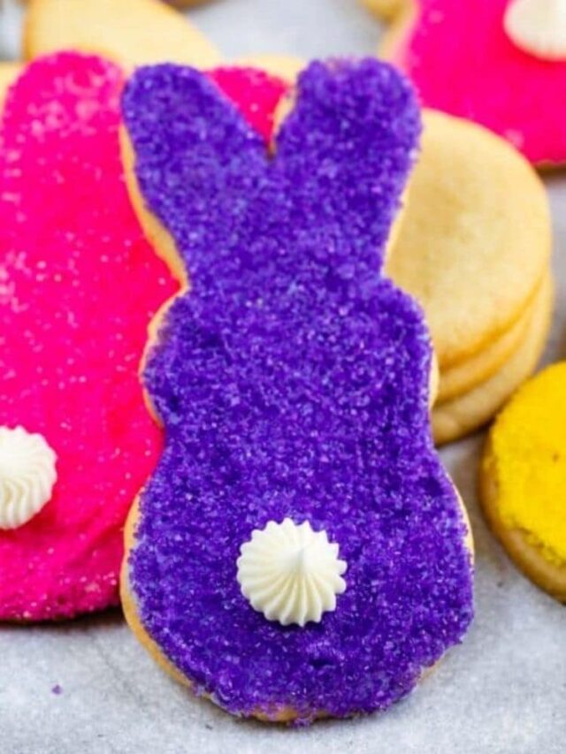Easy Bunny Sugar Cookies - Crazy for Crust