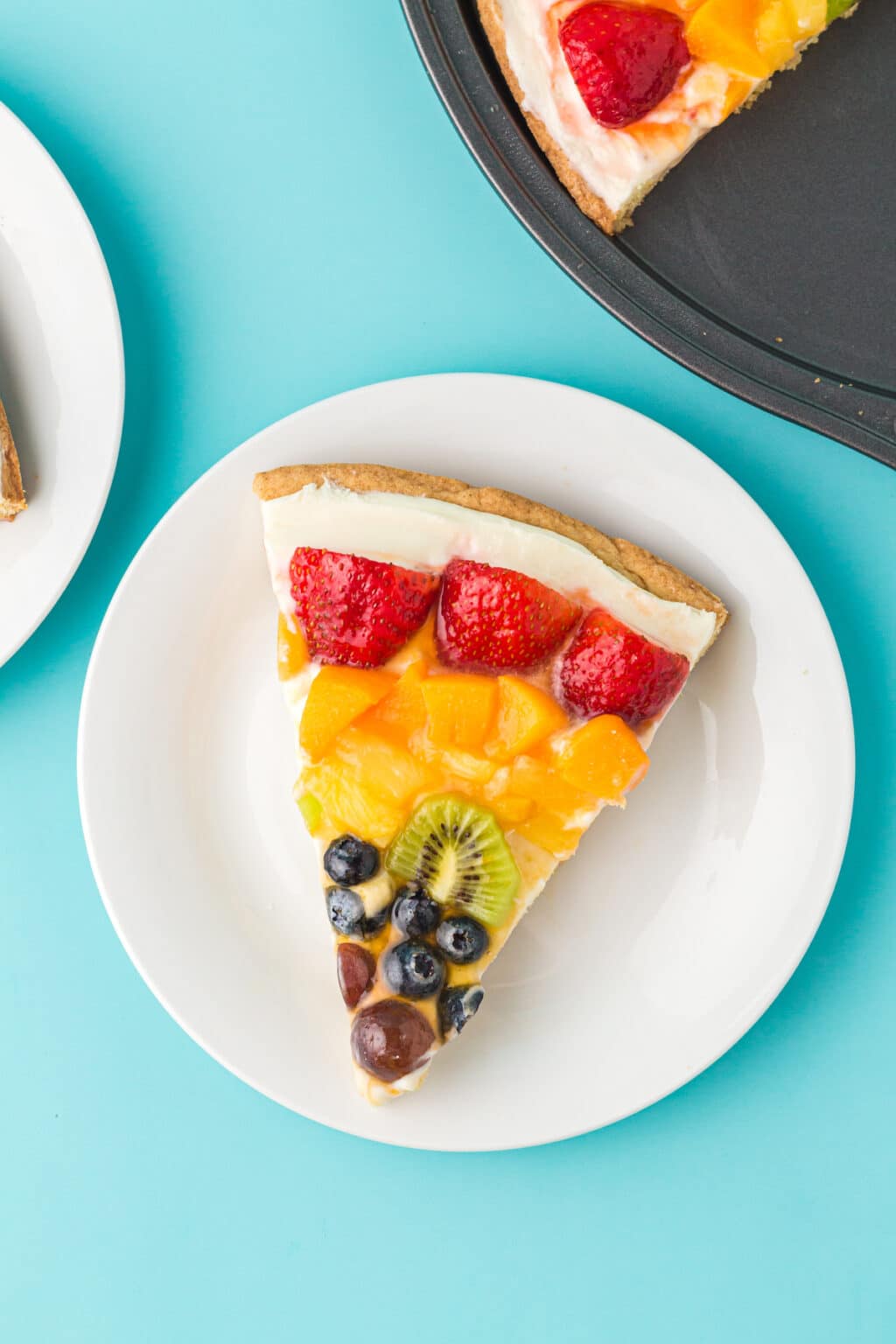 Rainbow Fruit Pizza - Crazy for Crust
