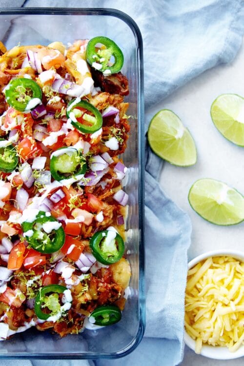 BBQ Chicken Totchos - Crazy for Crust