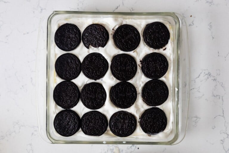 No Bake Oreo Lasagna Dessert - Crazy for Crust
