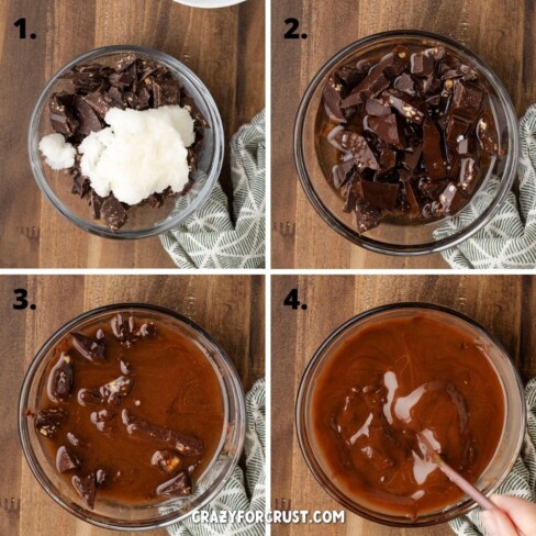 5-Minute Homemade Magic Shell - Crazy for Crust