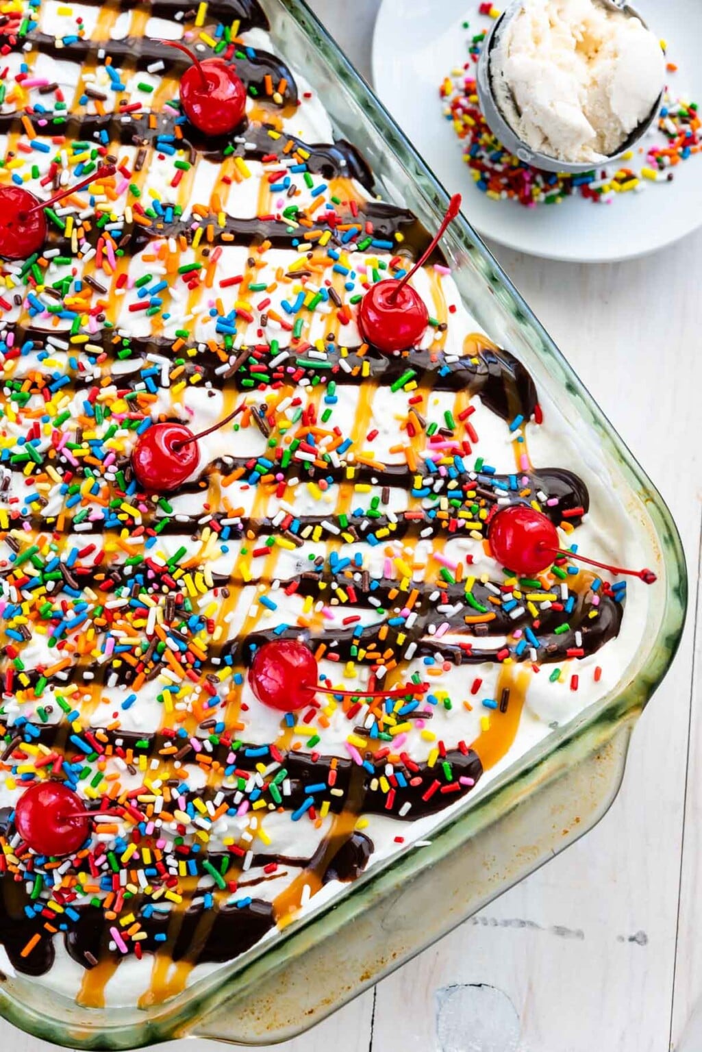 Ice Cream Poke Cake - Crazy for Crust