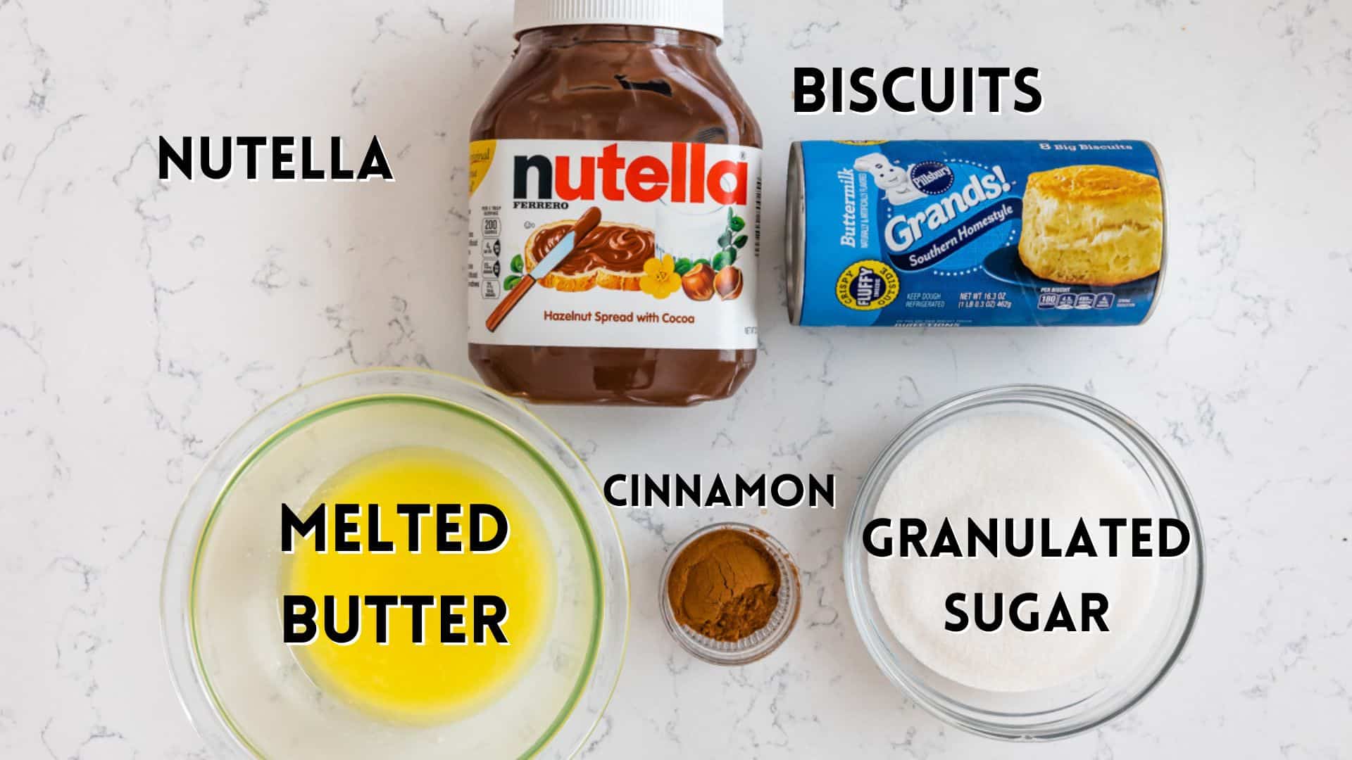 Nutella Churro Bombs - Crazy for Crust