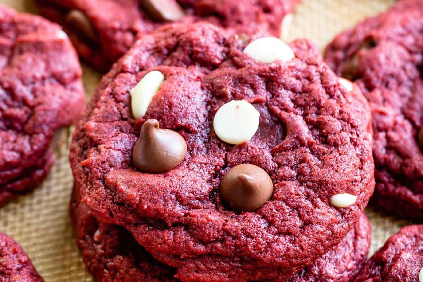 Red Velvet Cookies 2 Ways - Crazy for Crust