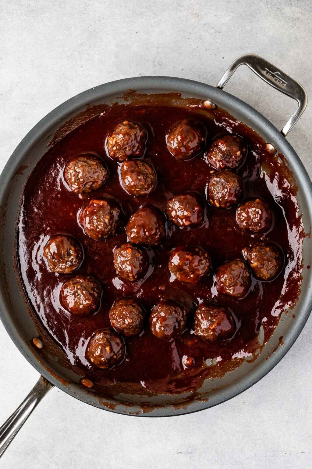 Sweet & Spicy Party Meatballs - Crazy for Crust