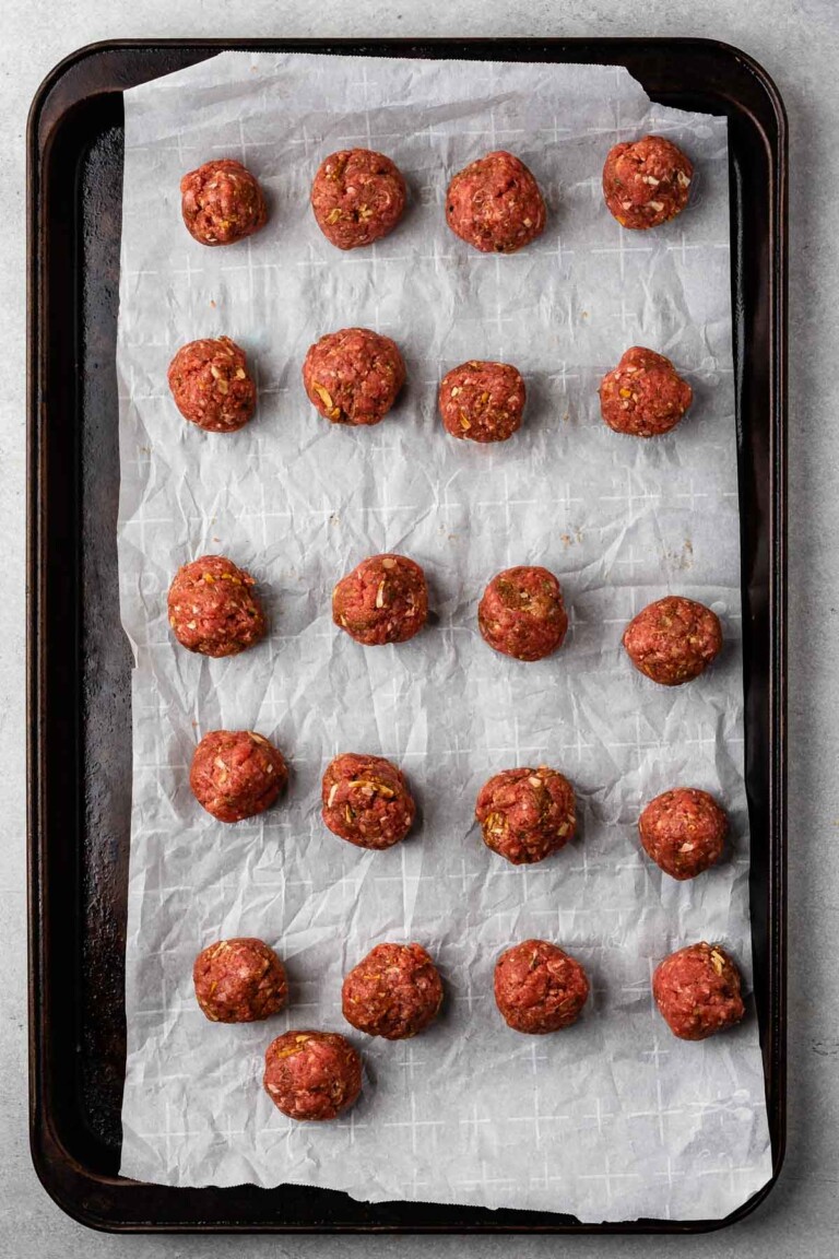Sweet & Spicy Party Meatballs - Crazy for Crust