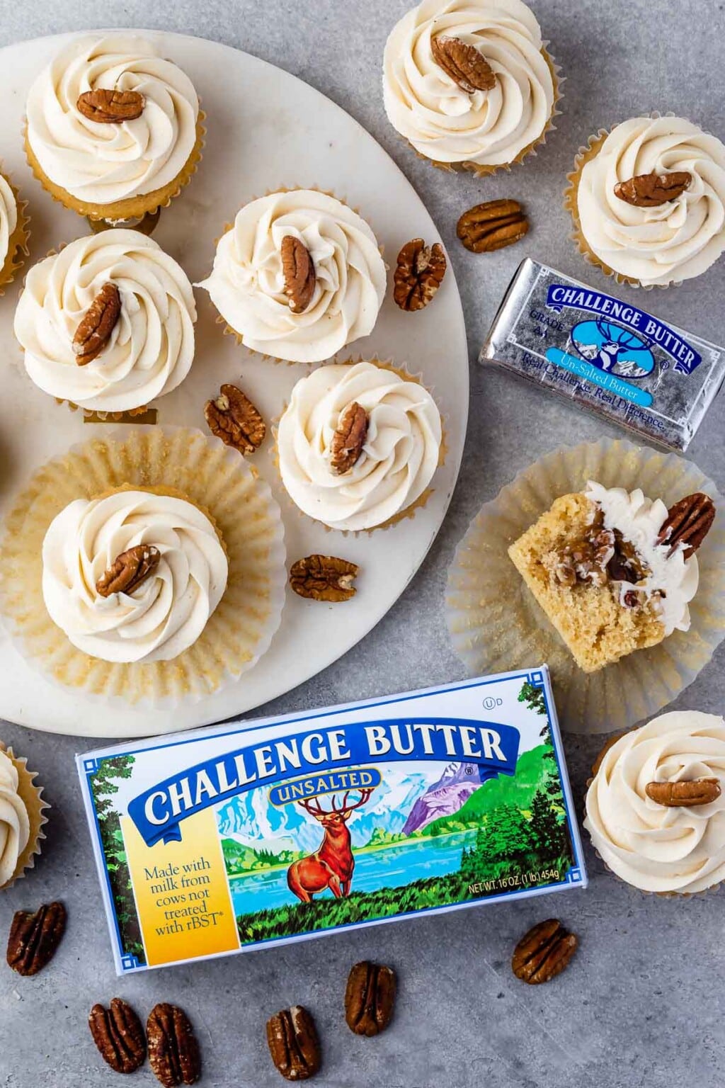 Pecan Pie Cupcakes - Crazy for Crust