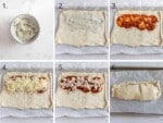 Easy Leftover Turkey Calzone - Crazy for Crust