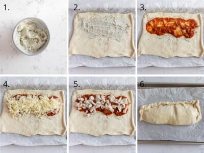 Easy Leftover Turkey Calzone - Crazy for Crust