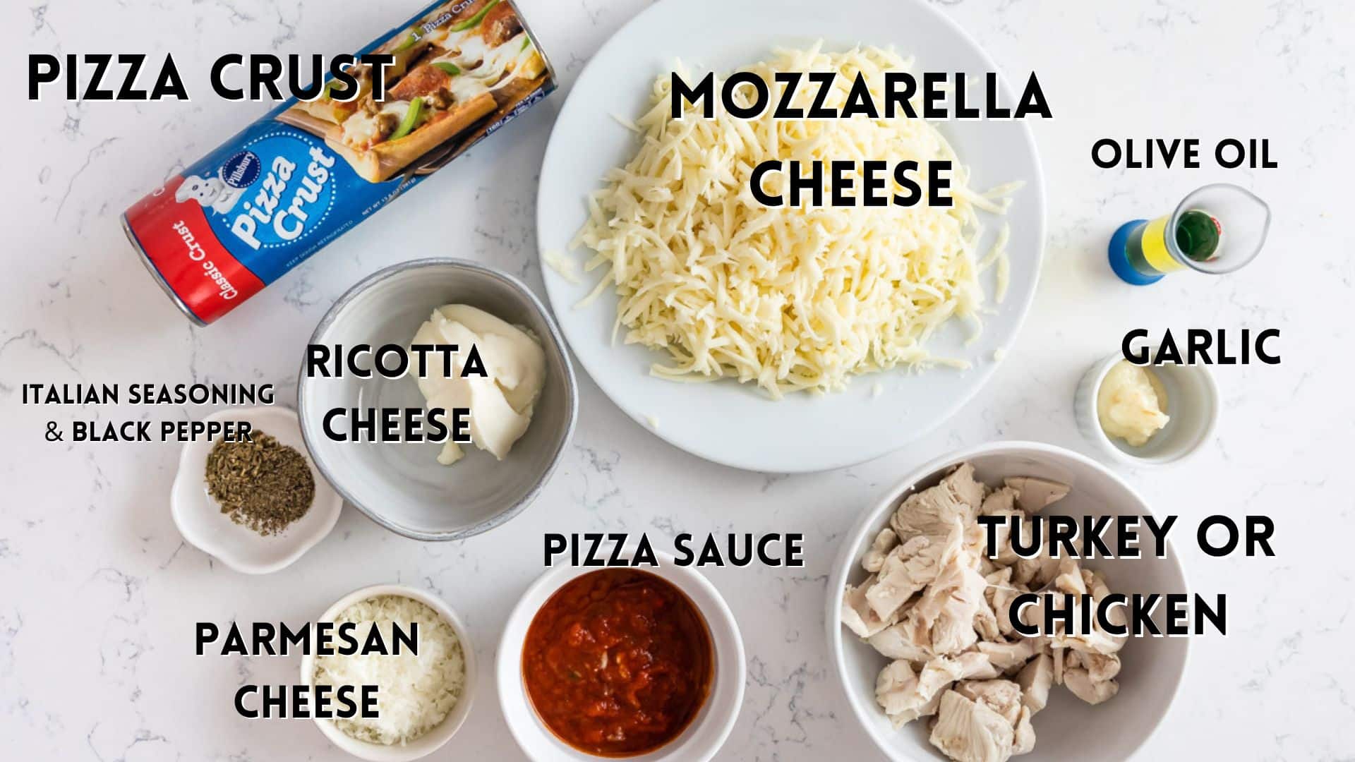 Easy Leftover Turkey Calzone - Crazy for Crust