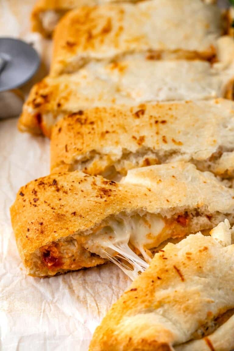 Easy Leftover Turkey Calzone - Crazy for Crust