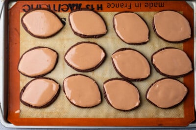Chocolate Royal Icing and Football Cookies - Crazy for Crust