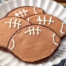 Chocolate Royal Icing and Football Cookies - Crazy for Crust