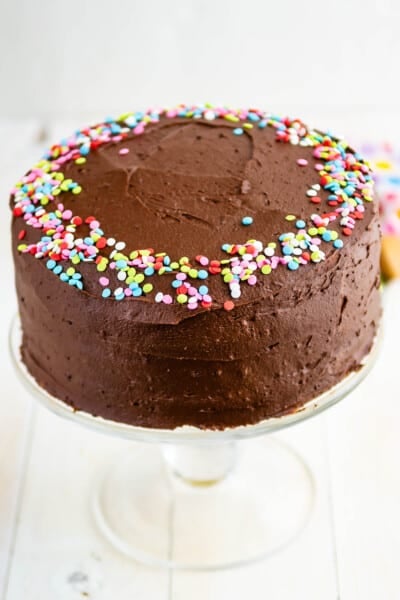 Peanut Butter Filling for Cake - Crazy for Crust