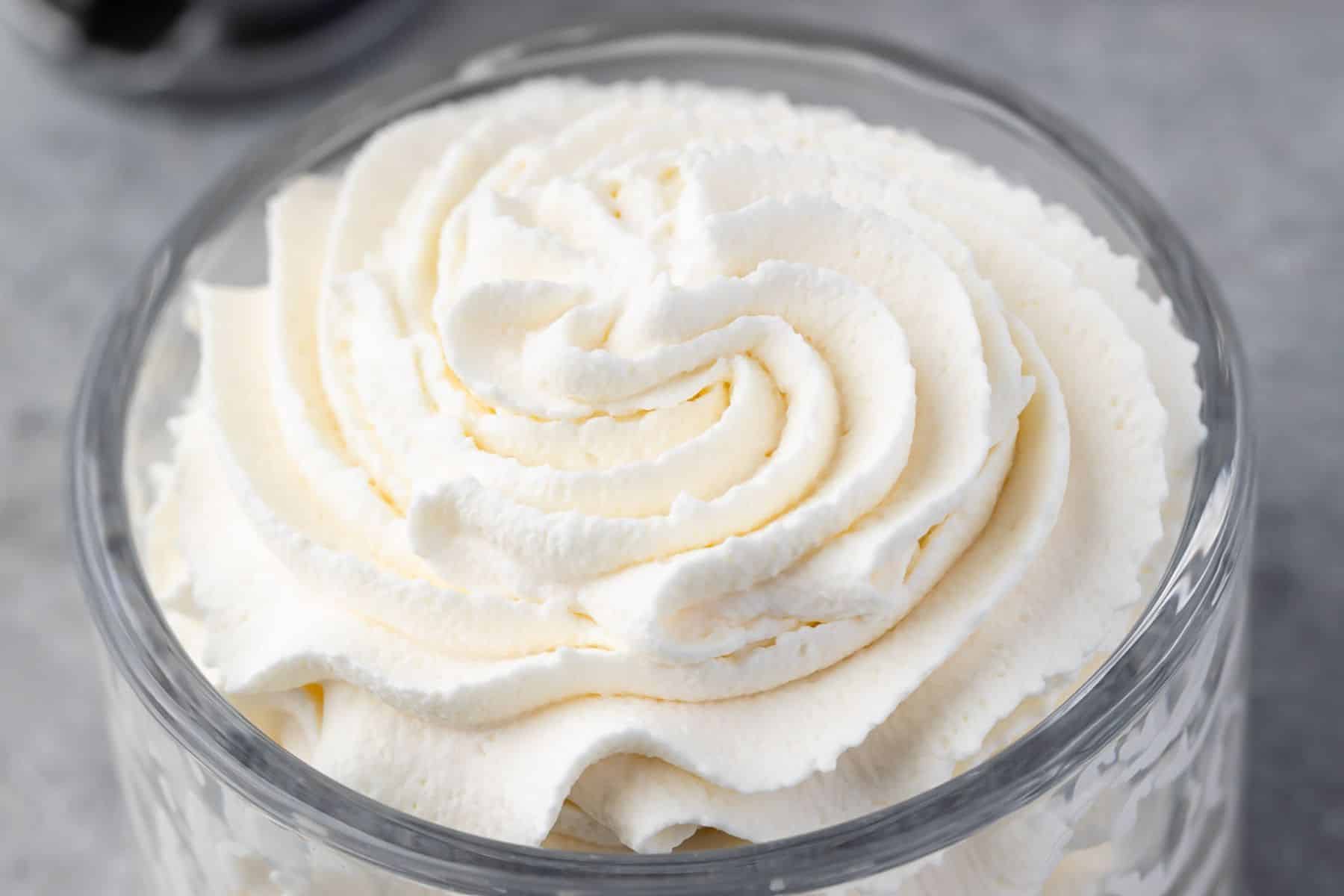 Whipped Cream Recipe with Flavors - Crazy for Crust