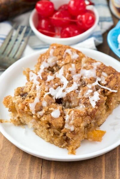 Fruit Cocktail Cake - Crazy for Crust