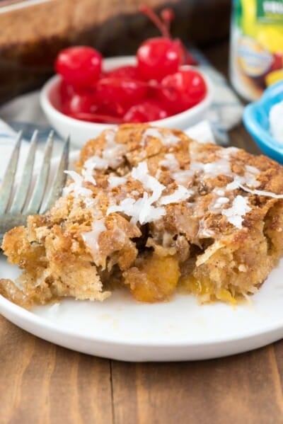 Fruit Cocktail Cake - Crazy for Crust