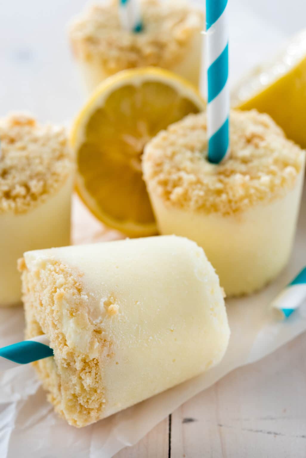 Lemon Popsicles - Crazy for Crust