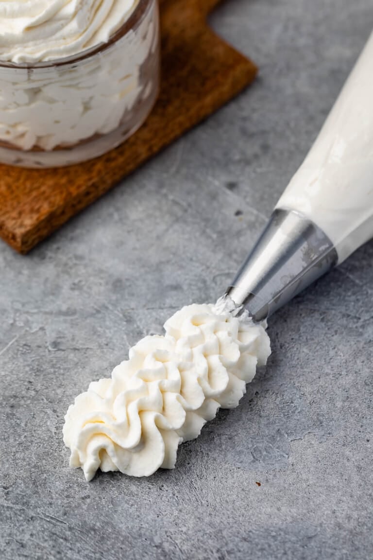 Whipped Cream Recipe with Flavors - Crazy for Crust