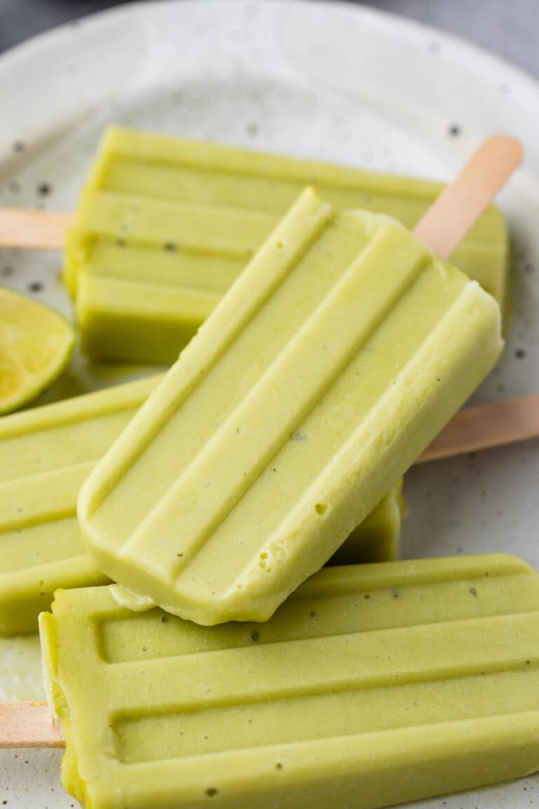 Avocado Popsicles - Crazy for Crust