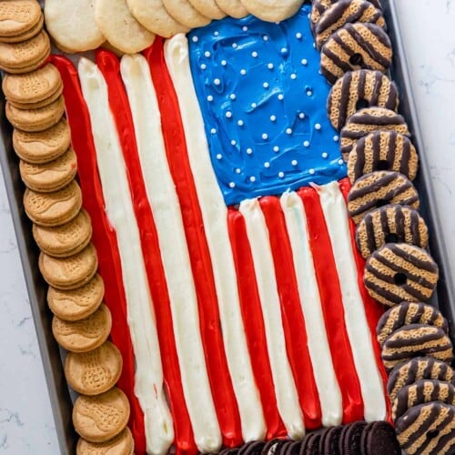 Flag Buttercream Board - Crazy for Crust