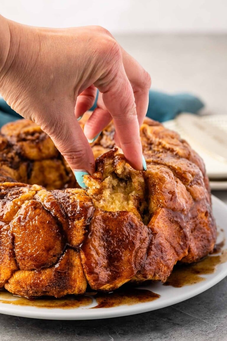 Homemade Monkey Bread Recipe from Scratch | Crazy for Crust